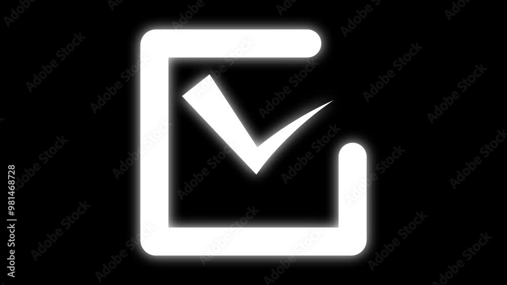 coloring Check mark verified selection, approve and confirm sign in ...