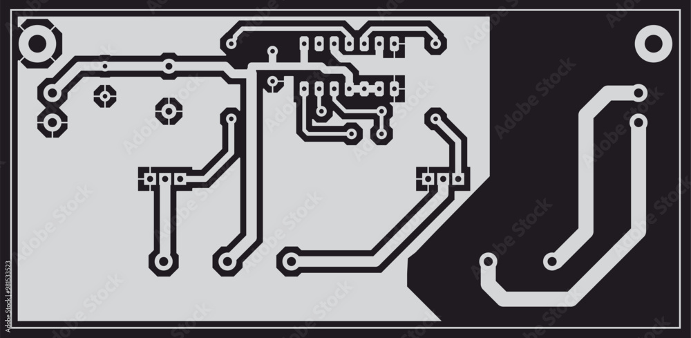 Tracing the conductors of printed circuit board of electronic device ...