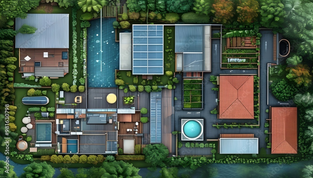 Innovative design of a rainwater harvesting system for sustainable ...