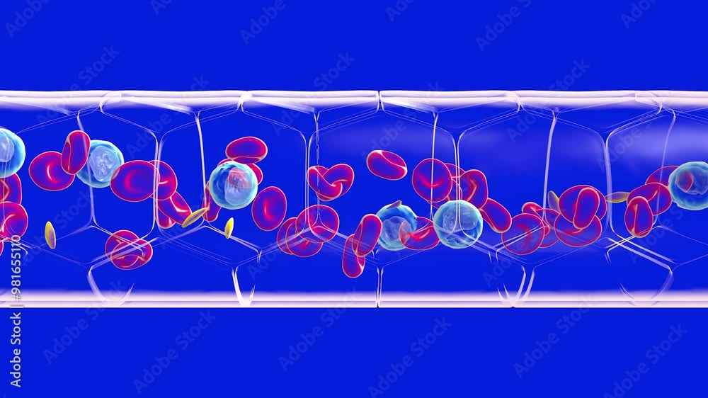 a3_3D animation of the anatomical interior of a transparent glass ...