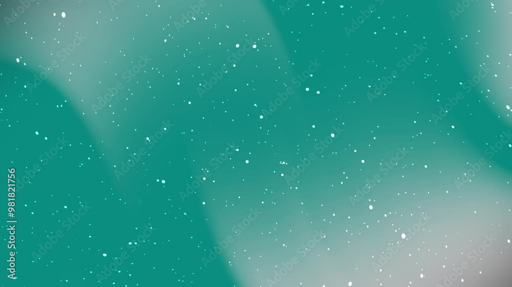 Teal gradient background with scattered white dots. Versatile ...