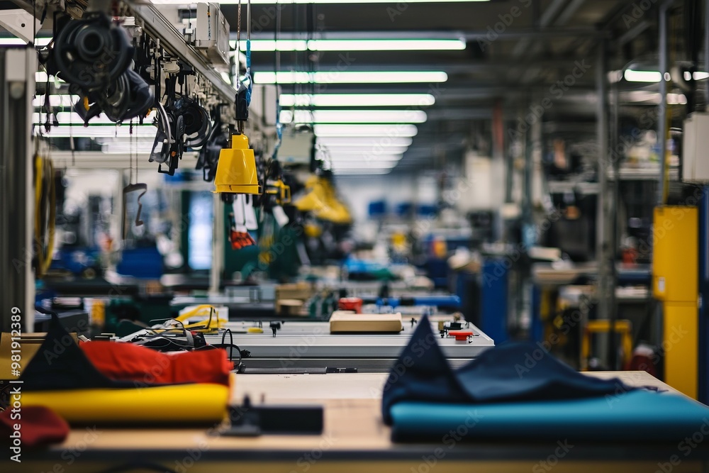 Workers Use A 5S Approach To Organize Their Workspace. They Sort, Set ...