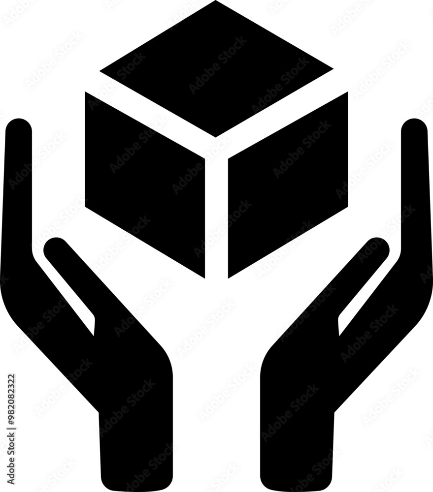 Fragile package icon , handle with care logistics and delivery shipping ...