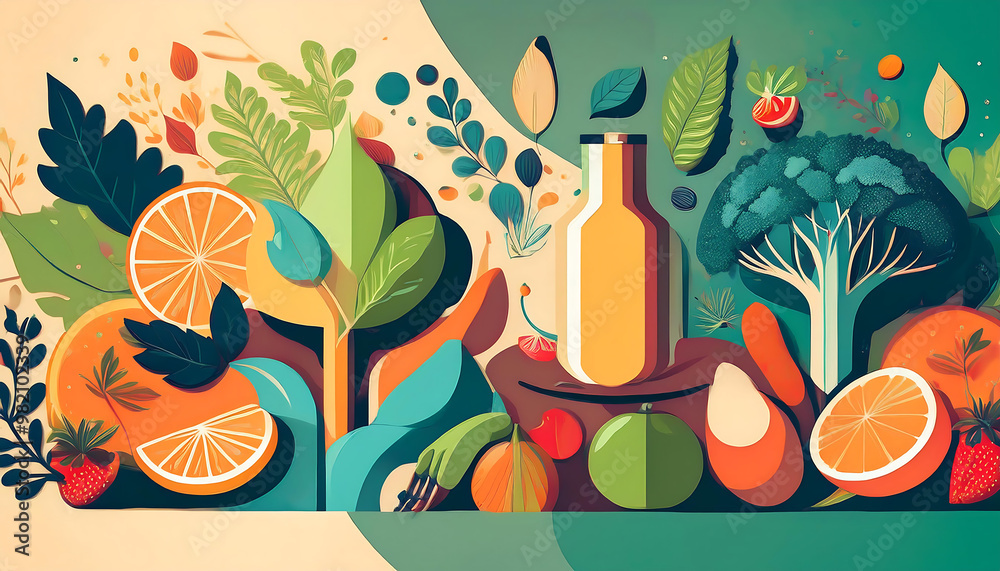 Ab jetzt gesund! A visual concept promoting a healthy lifestyle ...