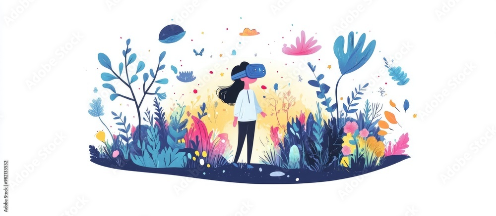 Fantasy and dream concepts depicted featuring a creative individual ...