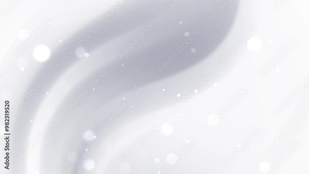 silver gradient background with gray combination and particle motion ...