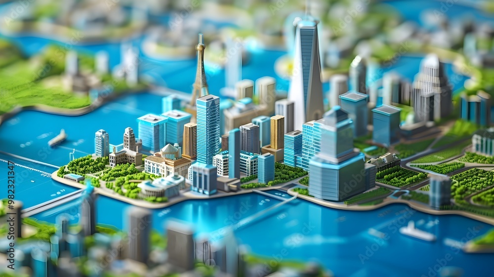 Interactive 3D Geography Platform with Real Time Data Overlays and ...