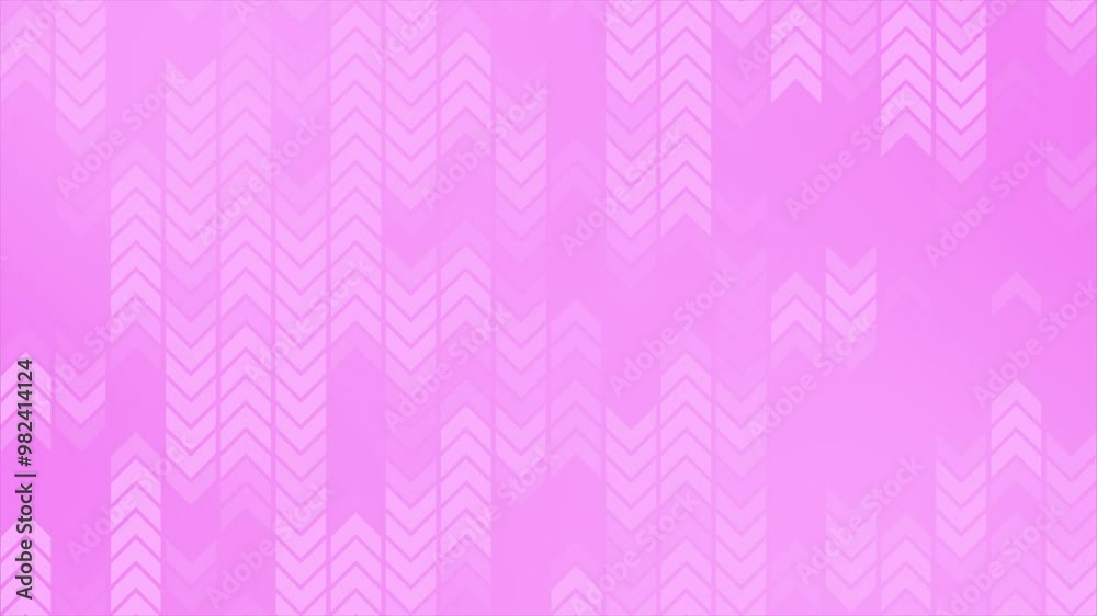 Pink color appearing and disappearing arrow shapes in opposite ...