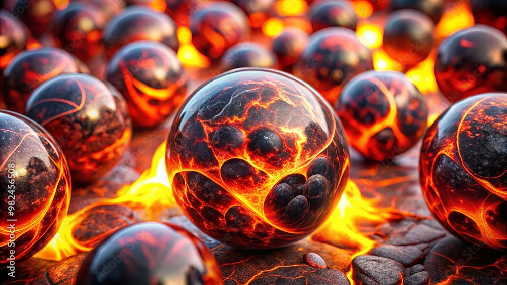 Explore the free Stunning Magma Balls Wallpaper Pack! Infuse your ...
