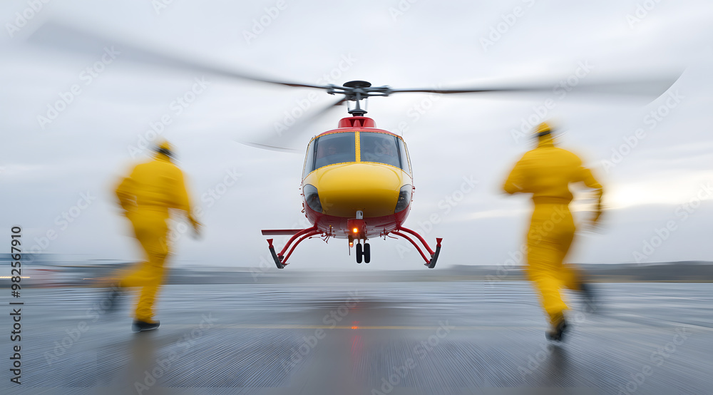 Hospital Helicopter in Action | Emergency Medical Airlift and Critical ...