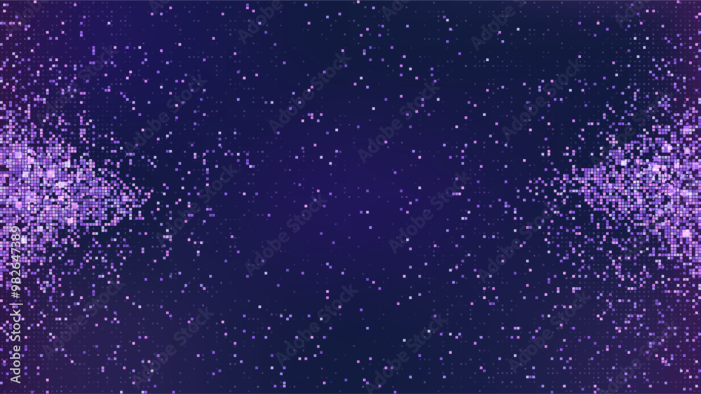 Light pixel pattern background. Abstract mosaic texture with digital ...