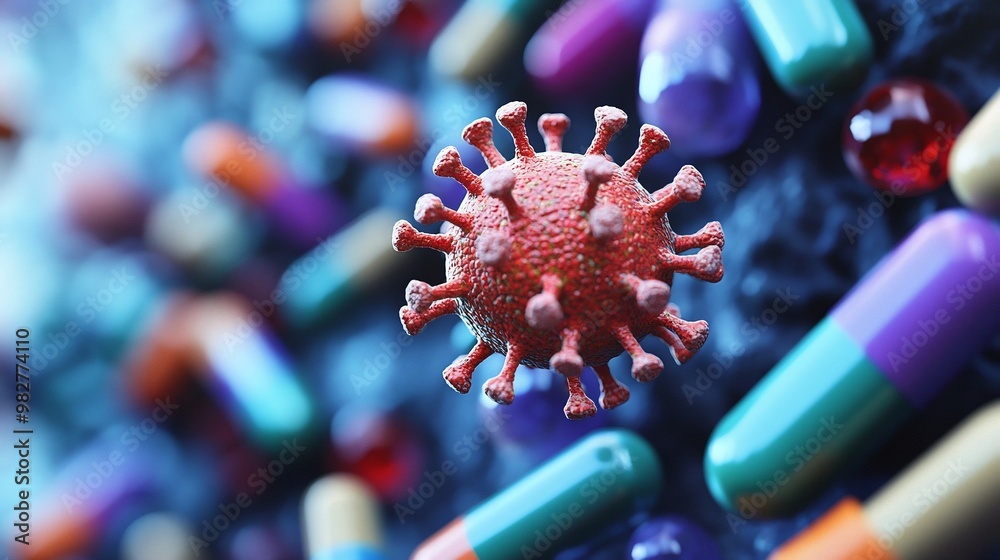 informative illustration of tipranavir, a crucial protease inhibitor ...