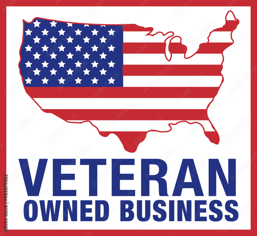 Veteran Owned Business, Veterans Day, American Flag, Military, USA Map ...