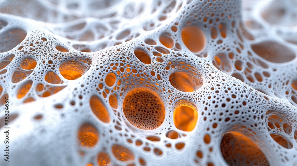 Capture bone resorption, showing how osteoclasts break down bone to ...