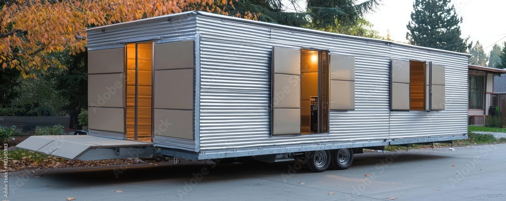 A portable, collapsible shelter system for homeless populations, made ...