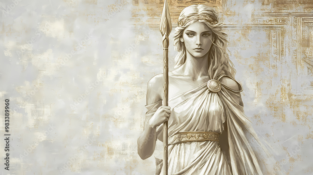 Greek god and goddess hera illustration, hera, the wife and one of ...