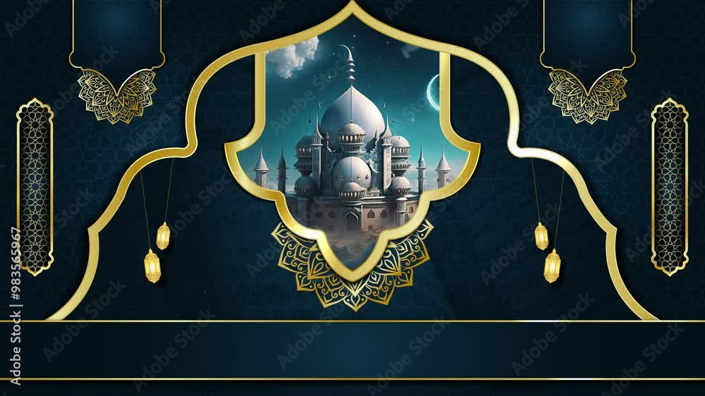 luxury arabic islamic Background , muslim design for Holy Quran ...