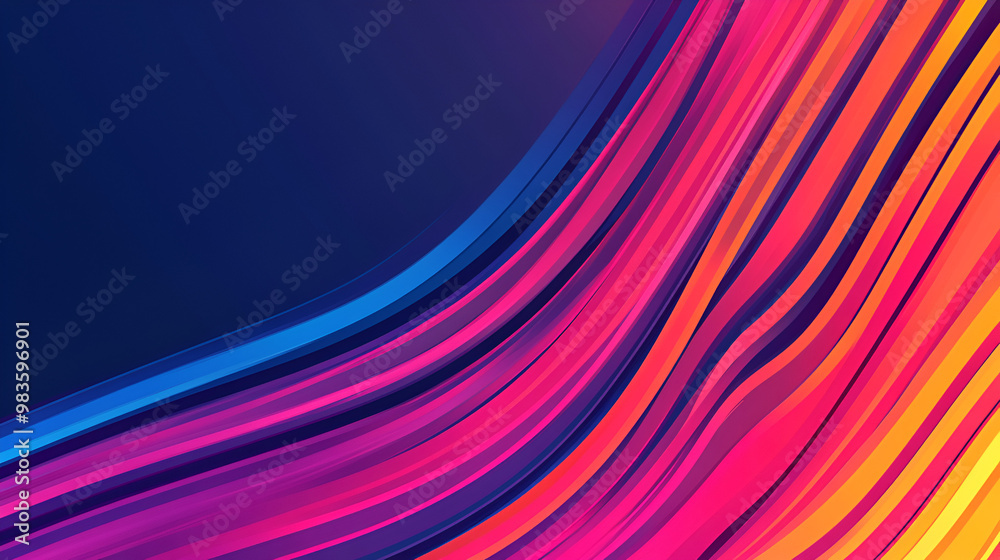 Vector minimal technology diagonal blend line dynamic frequency flow ...