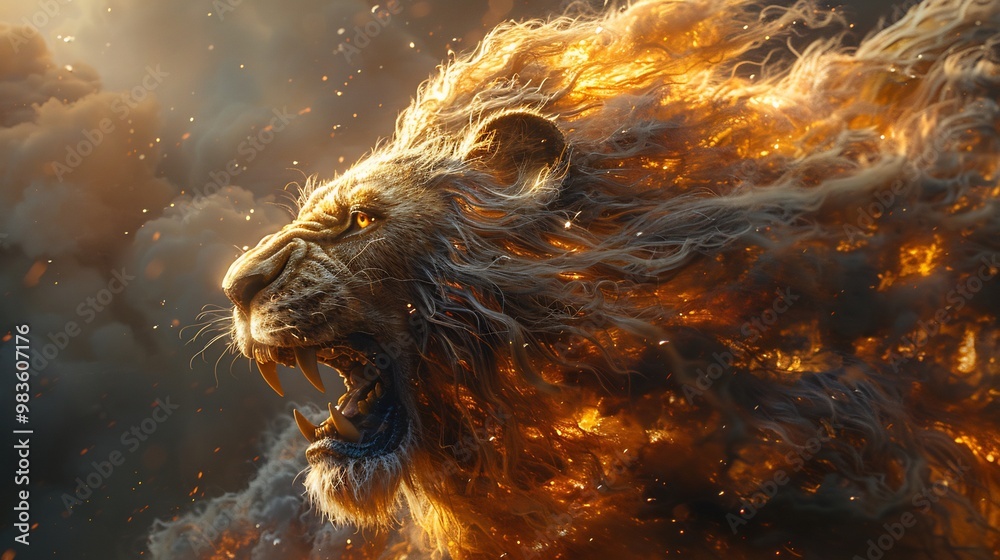 Myth of the Nemean Lion a fearsome beast with impenetrable skin ancient ...