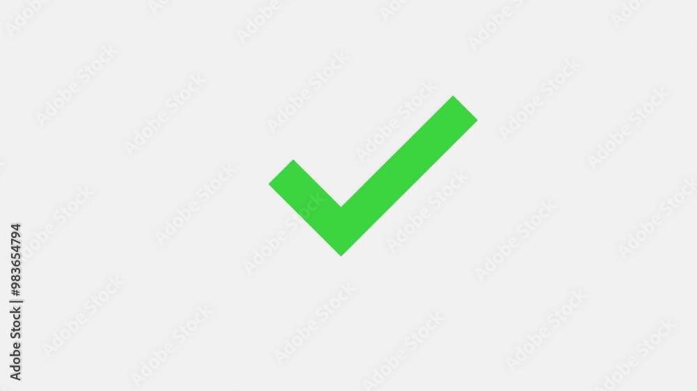 Red check mark tick isolated on white background. Check mark icon ...