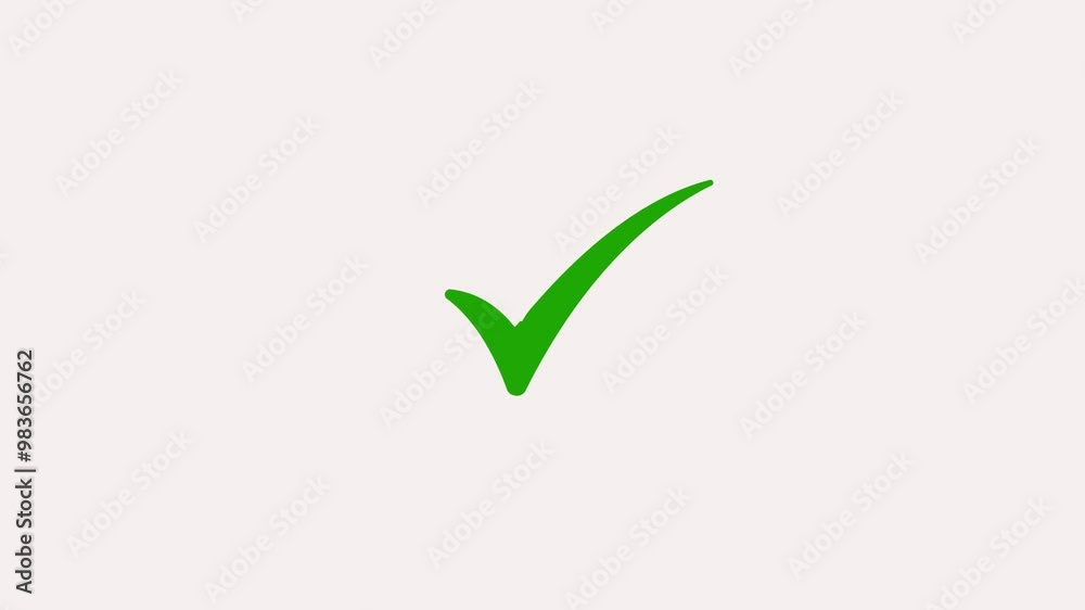 Red check mark tick isolated on white background. Check mark icon ...