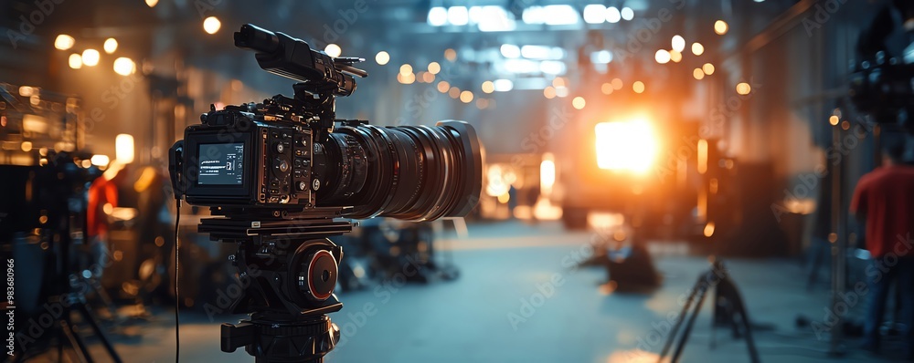 Showcase the technical side of behind the scenes setup staging, with ...