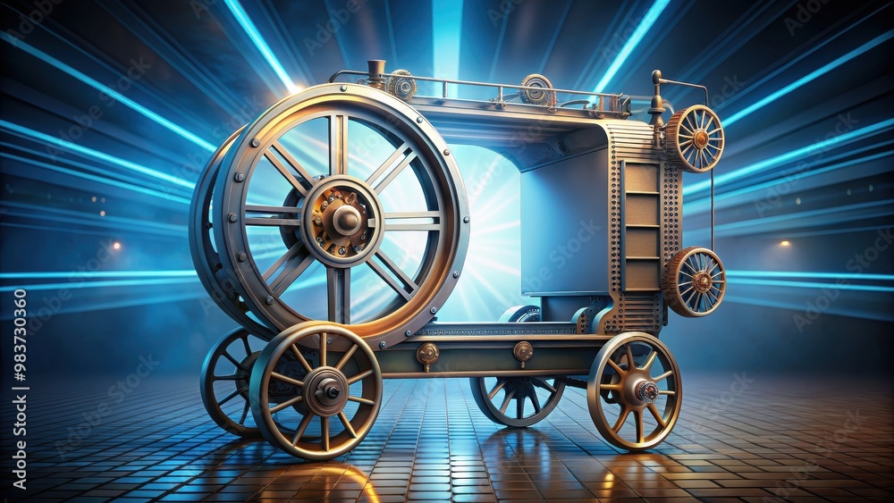 Time travel on wheels , adventure, vintage, retro, journey ...