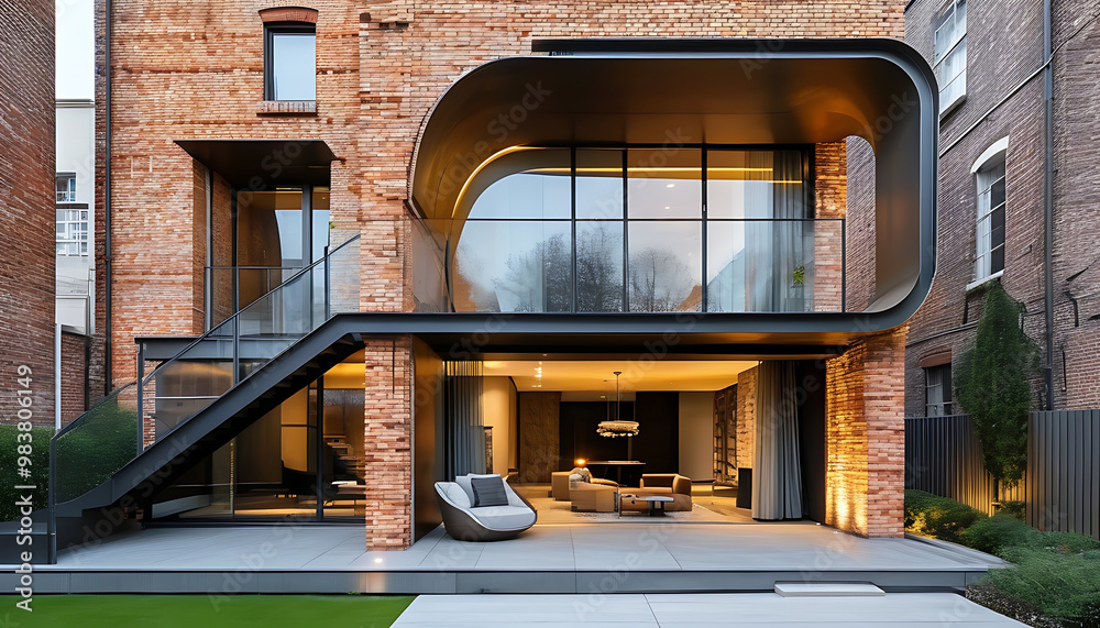 Uncover the unique charm of brick architecture and experience the sleek ...