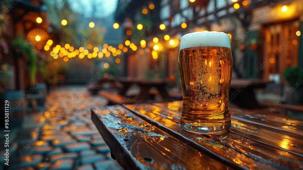 Blue Octoberfest Symbols: Celebrating Traditions and Culture Stock ...