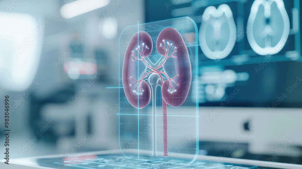 Pulsating 3D-printed kidney connected to artificial blood supply ...