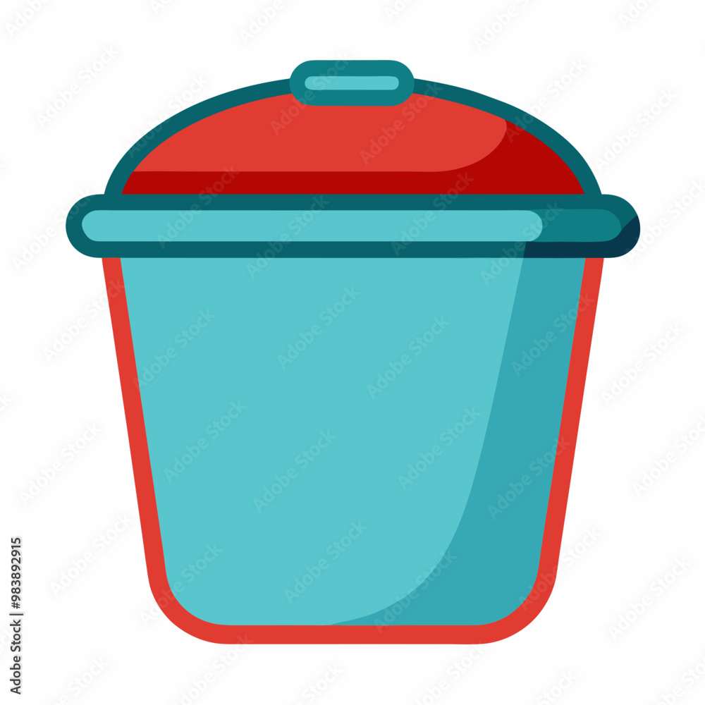 Tupperware on White Background Vector Illustration | SVG & Cricut Files ...