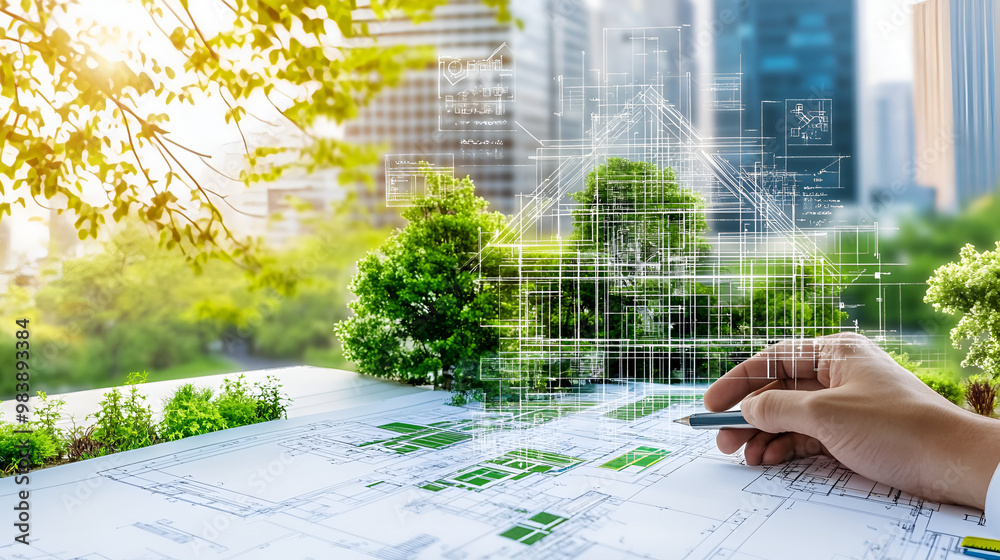 Environmental Sustainability in Construction Blueprints, environmental ...