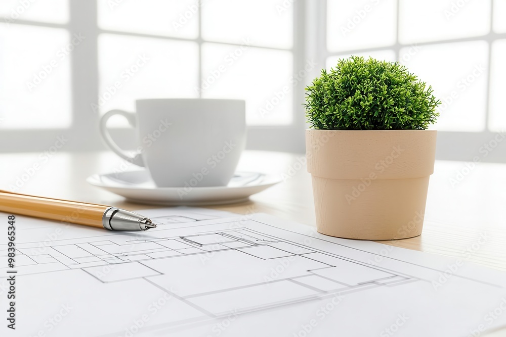 A CAD software interface showing detailed interior design drafts for a ...