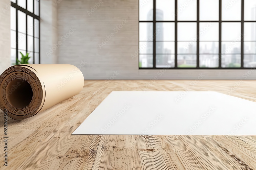 A CAD software interface showing detailed interior design drafts for a ...