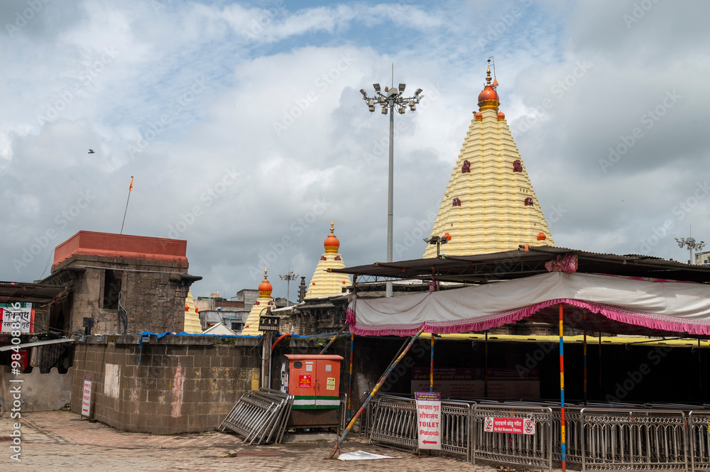 Kolhapur , India - 9 September 2024 Shri Mahalakshmi Ambabai Temple is ...