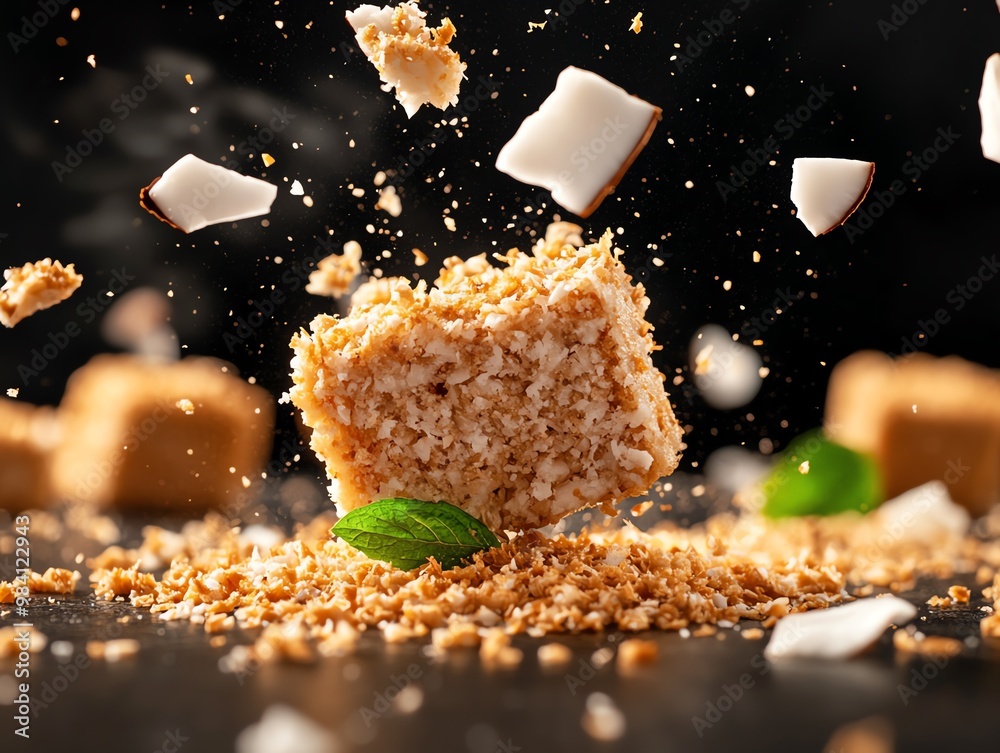 In the Philippines, kutsinta, a steamed sticky rice cake with a ...