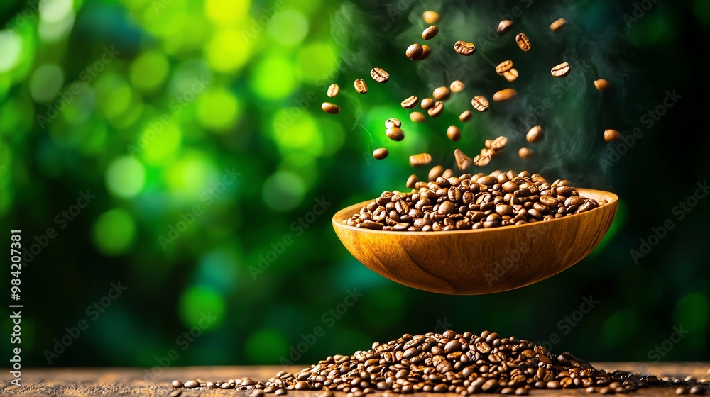 Kopi luwak Indonesia coffee beans passed through a civets digestive ...