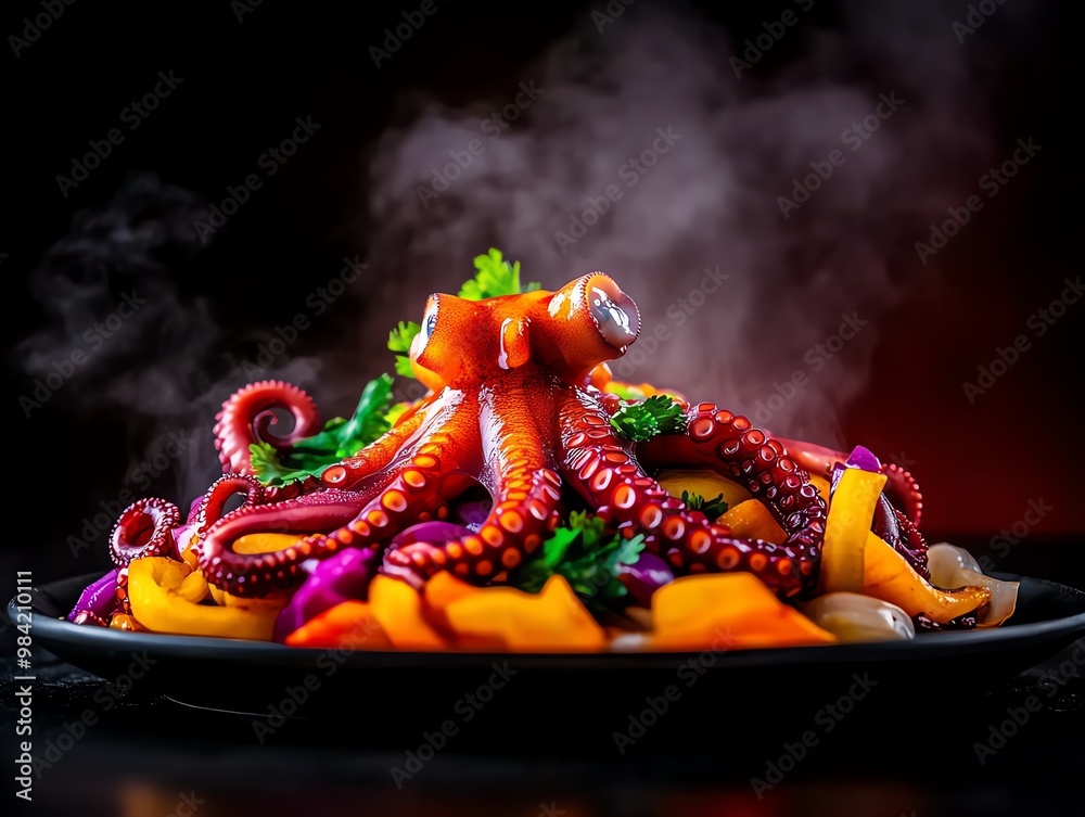 Sannakji South Korea live octopus tentacles still wriggling on the ...