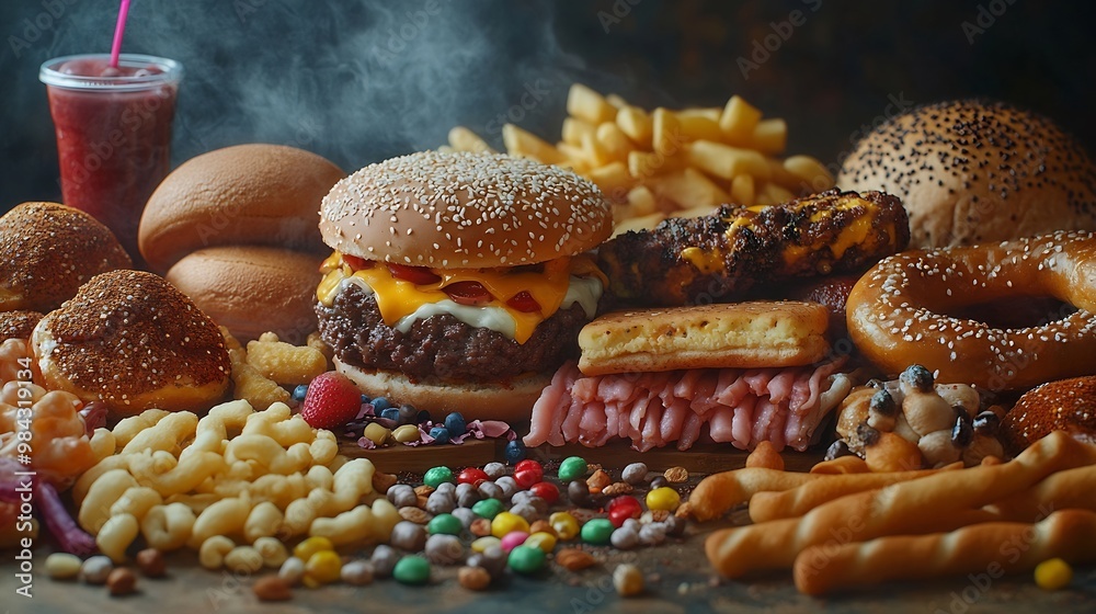 Ultraprocessed Food UPF HighCarb Obesity Unhealthy Diet and Eating ...