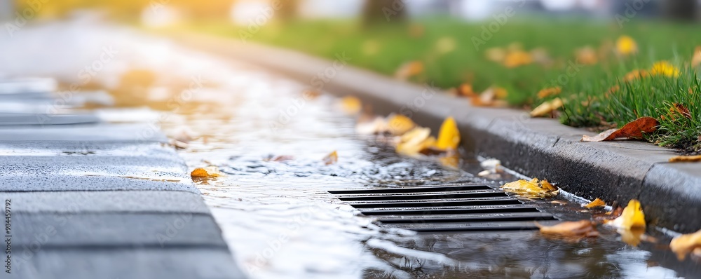 Efficient Street Drainage System - Curbside Drains and Channels for ...