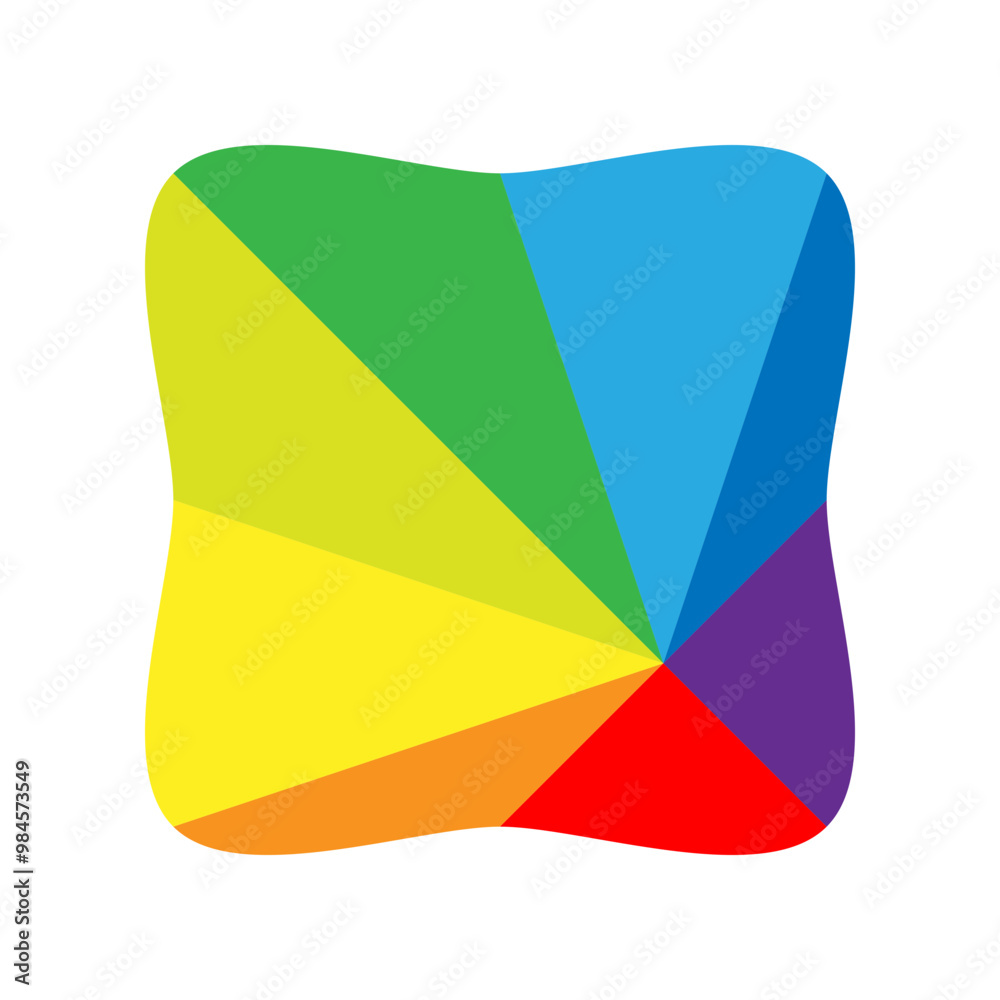 Color wheel / Color palettes Icons Stock Vector | Adobe Stock