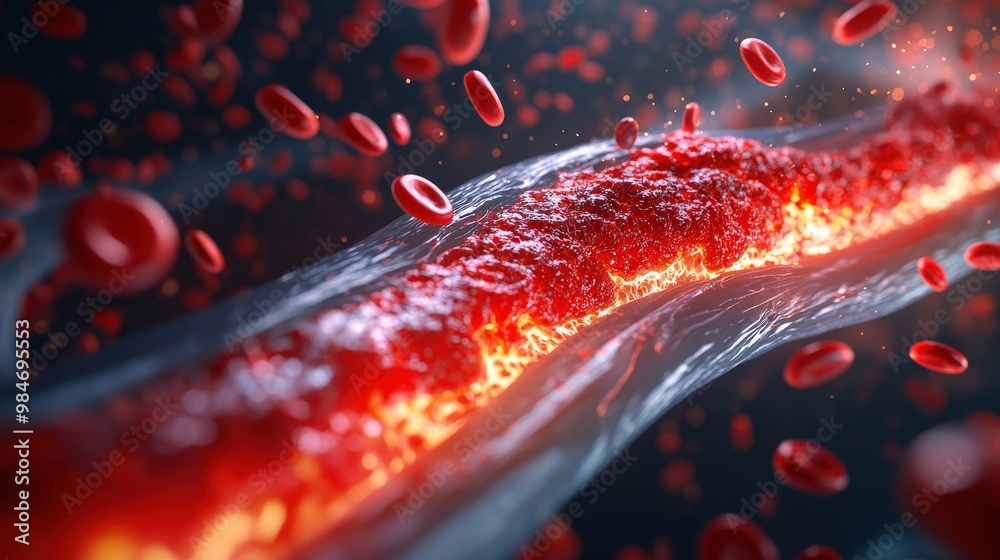 Fat clogs blood. The accumulation of excess fat, particularly ...