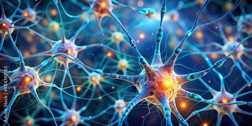 Neurotransmitters affecting neural networks in the brain ...