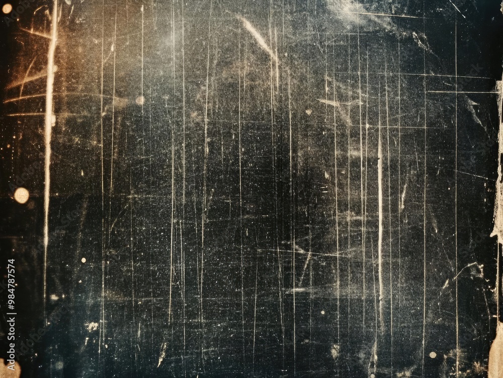 vintage film texture overlay with light leaks and scratches Stock ...