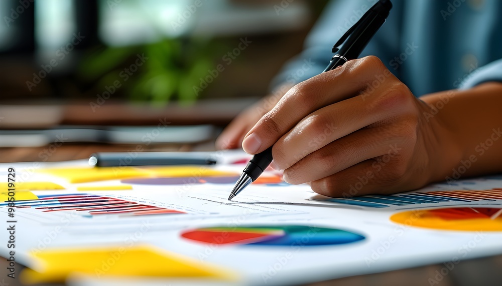 Mastering Data Presentation: Annotations on Color-Coded Graphs and Pie Charts for Effective ...