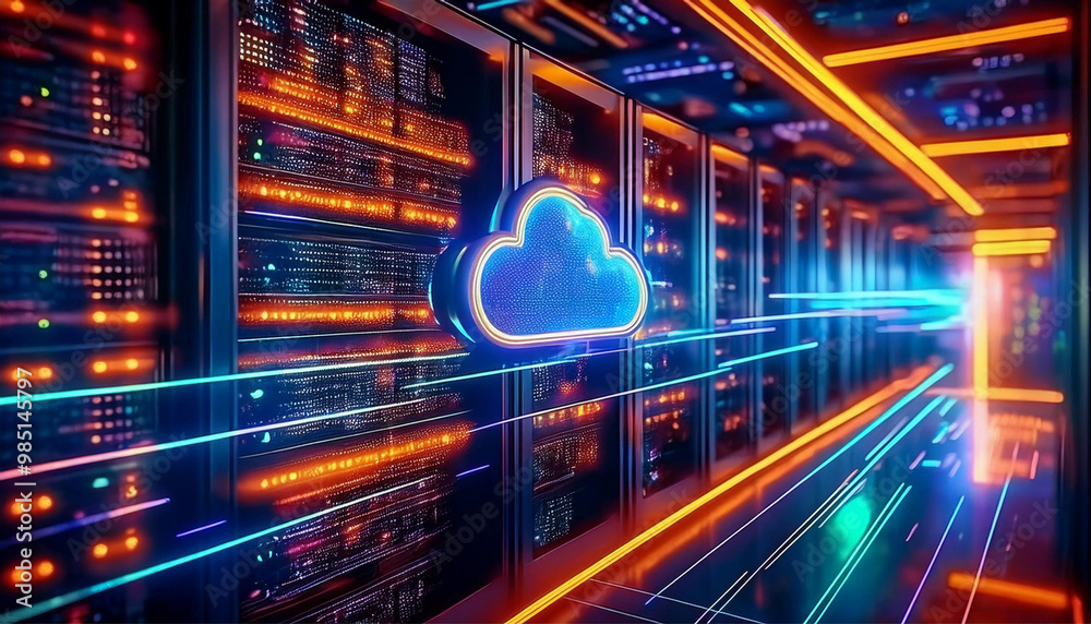 erverless technology on hybrid cloud network with modern digital ...