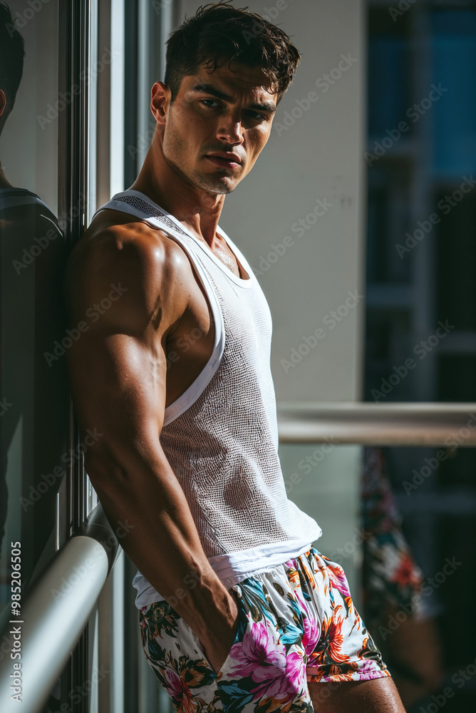 Male model in Miami, young male model, French Algerian male model ...