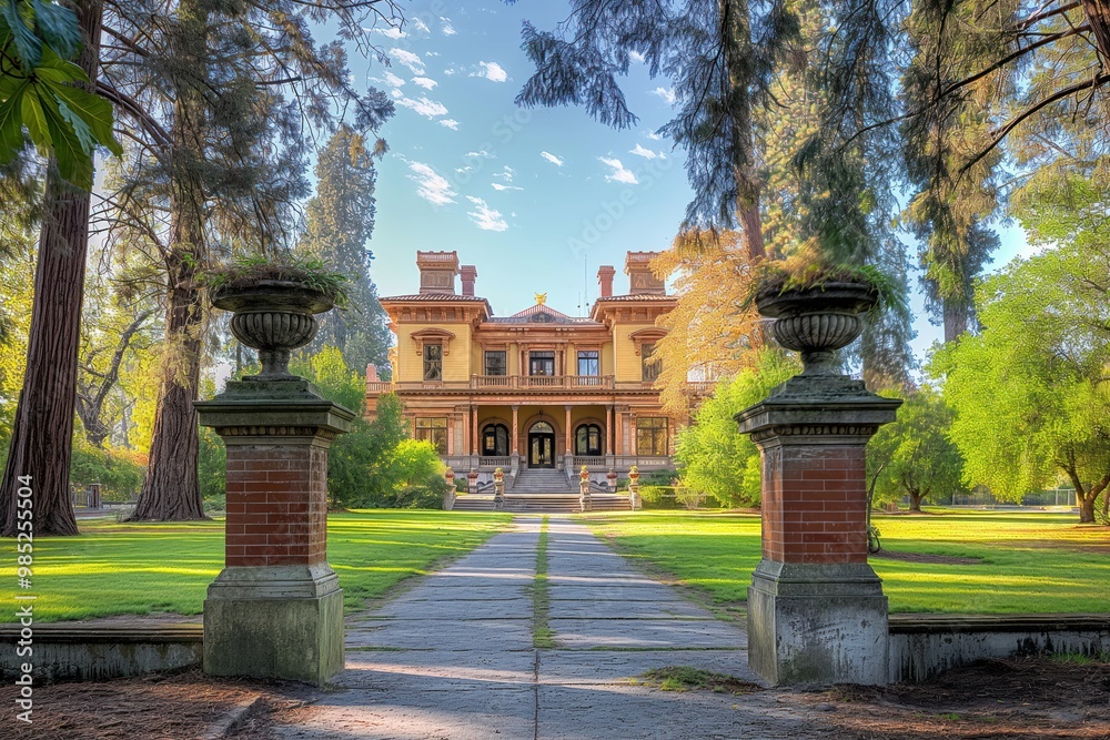 Luxury mansion with beautiful architecture in Chico, California ...
