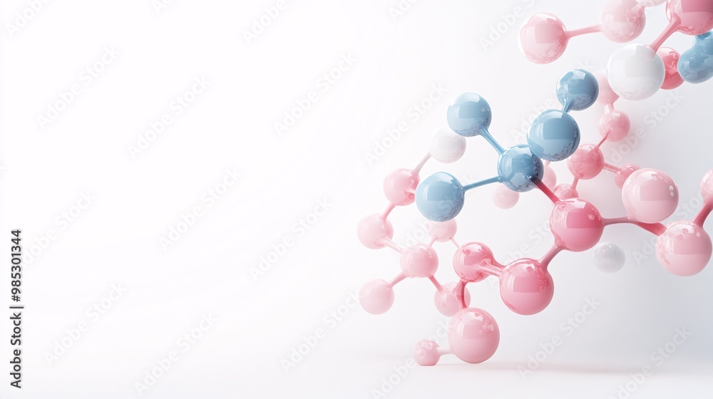 High-Resolution 3D Protein Structure Model - Detailed Simulation of ...