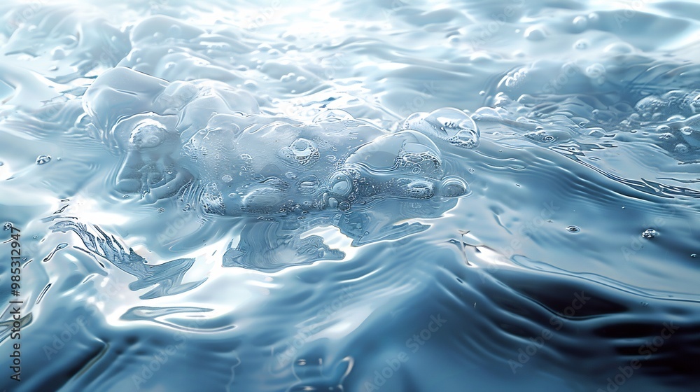 Rippling water texture reflections and soft waves highly detailed for ...